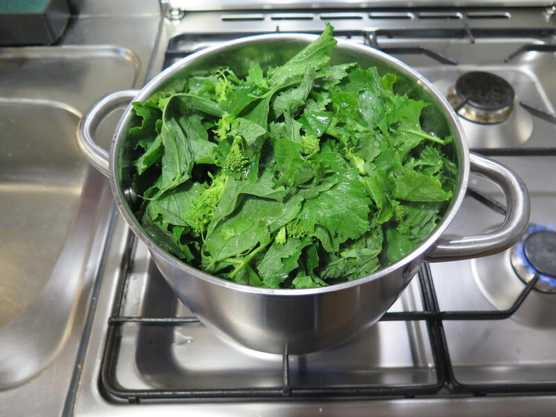 Come pulire e cuocere le cime di rapa - Le ricette di Teresa